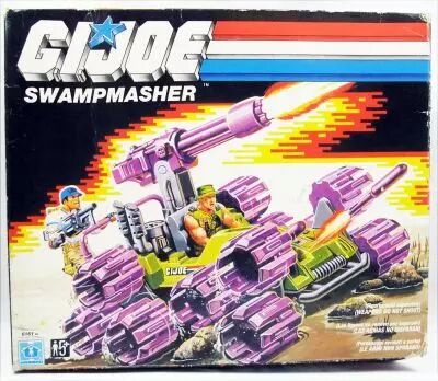 G.I.JOE - 1988 - Swampmasher (loose with box)