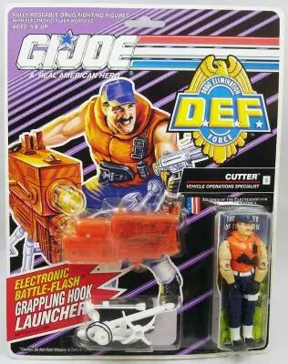 G.I.JOE - 1992 - Cutter "D.E.F. Drug Elimination Force"