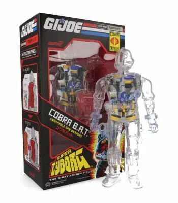 G.I.JOE - Super7 - Super Cyborg 11" Figure - Cobra B.A.T. Battle ...