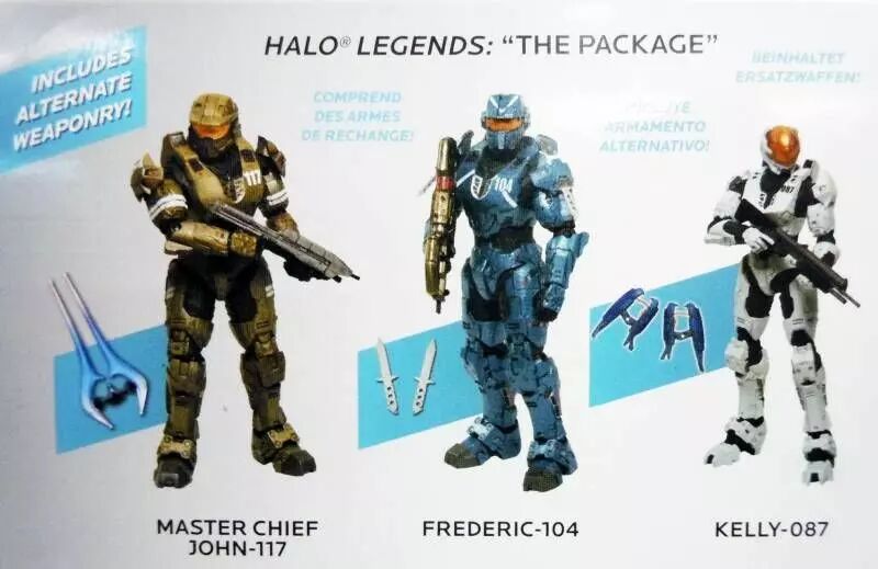 Halo Legends : ''The Package'' (Master Chief John-117, Frederic-104 ...