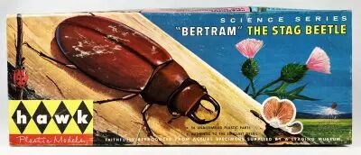 Hawk Plastic Models - Science Series "Bertram" The Stag Beetle Ref.516. ...