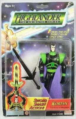 Highlander The Animated Series - Quentin MacLeod - Figurine Prime Time Toys