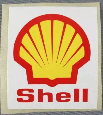 Ho Sticker Logo Shell Service Station Petrol Depot