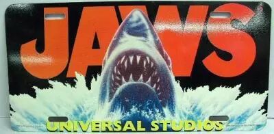 Jaws - Universal Studios - License plate