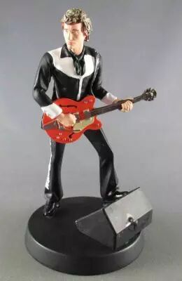 Johnny Hallyday - 5" Resine Figure Statue 1970 Period - Alteys JH.04