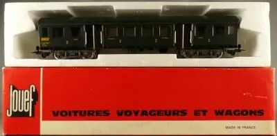 Jouef 5102 Ho Sncf Romilly Coach B9 tz 2nd Cl Near Mint in Red Box