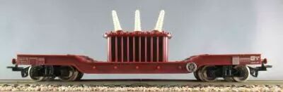 Jouef 6582 Ho Sncf Wagon Plat Surbaissé SSyw Brun Transport Transfo ...