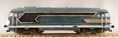 Jouef 841 Ho Sncf Loco Diesel BB 67001 Bleu sans Boite
