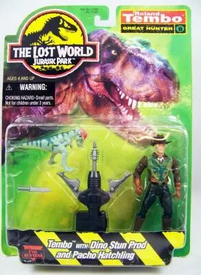 Jurassic Park 2: The Lost World - Kenner - Roland Tembo (mint on card)