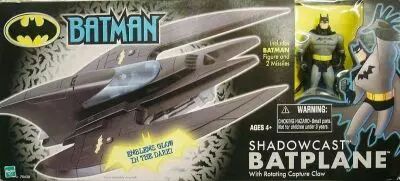 Kenner Hasbro - Batman The Animated Series - Shadowcast Batplane with ...