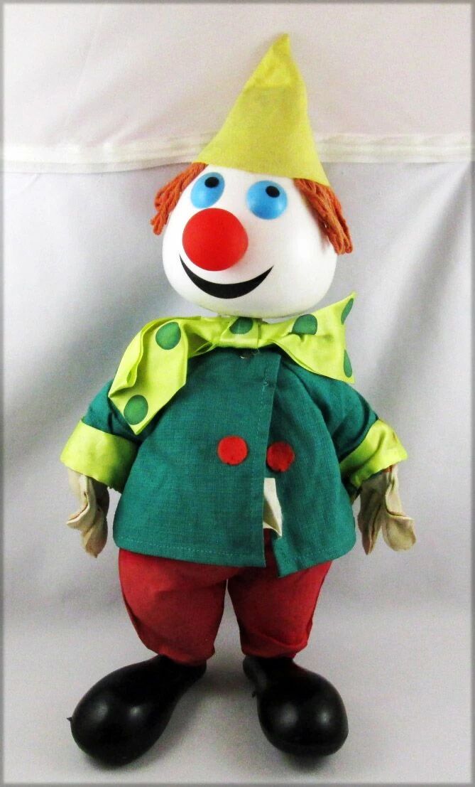 Kiri the Clown - Clodrey - Kiri 18" doll - ORTF 1967