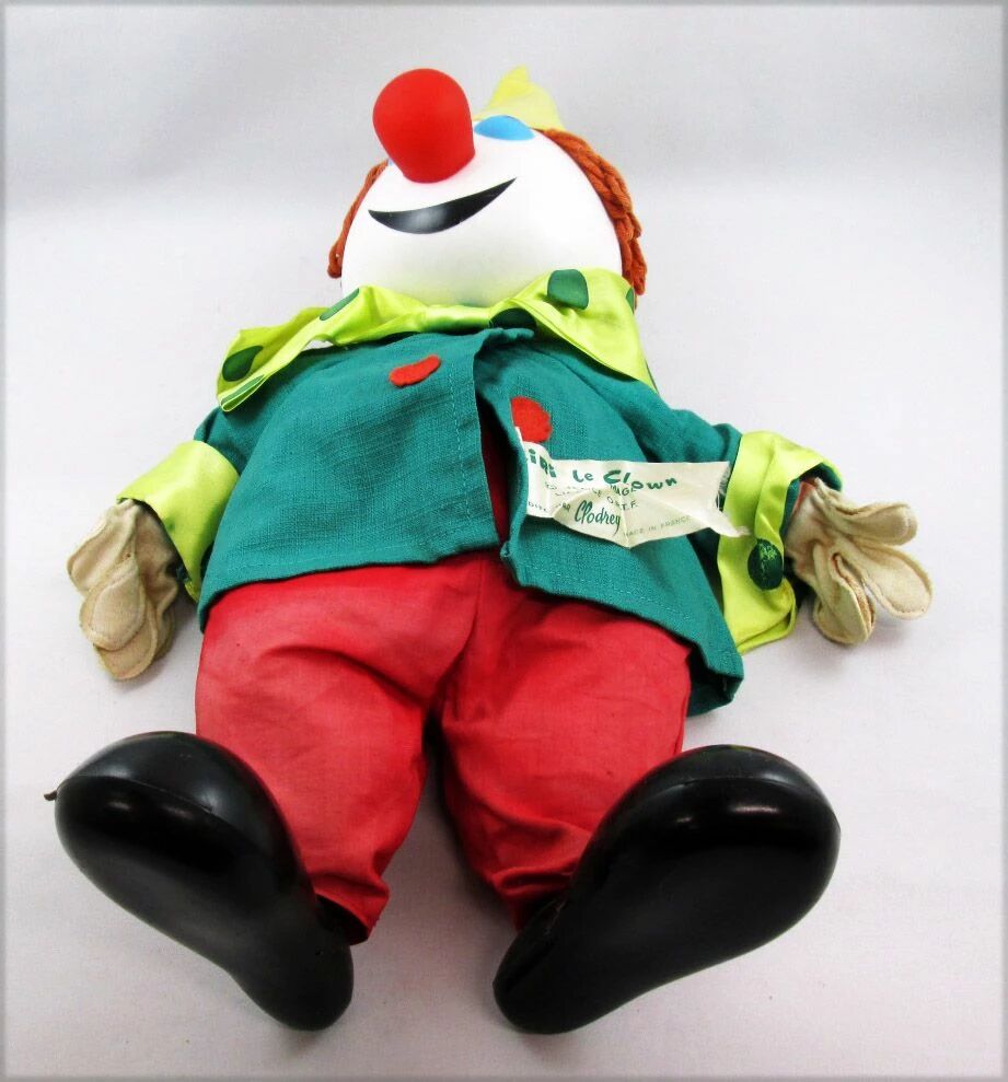 Kiri the Clown - Clodrey - Kiri 18" doll - ORTF 1967
