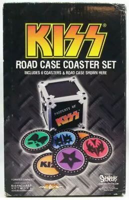 KISS - Road Case Coaster set - Spencer Gifts