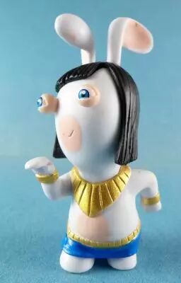 Les Lapins Crétins - Figurine Pvc Ubisoft - Lapin Egyptien Cléopatre