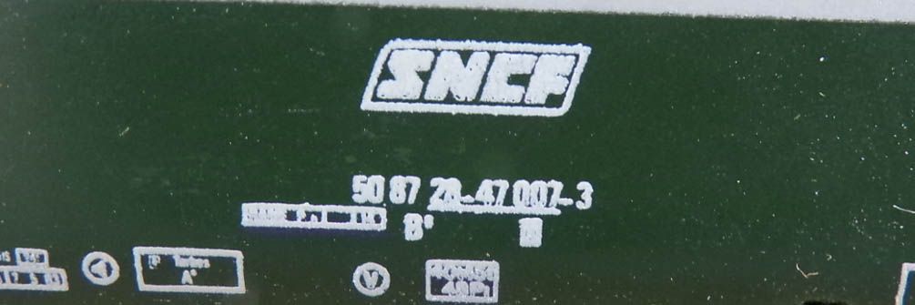Lima Models 309104 Ho Sncf Voiture Dev Ao 2° Cl B8 508728 47007 3 Epok4