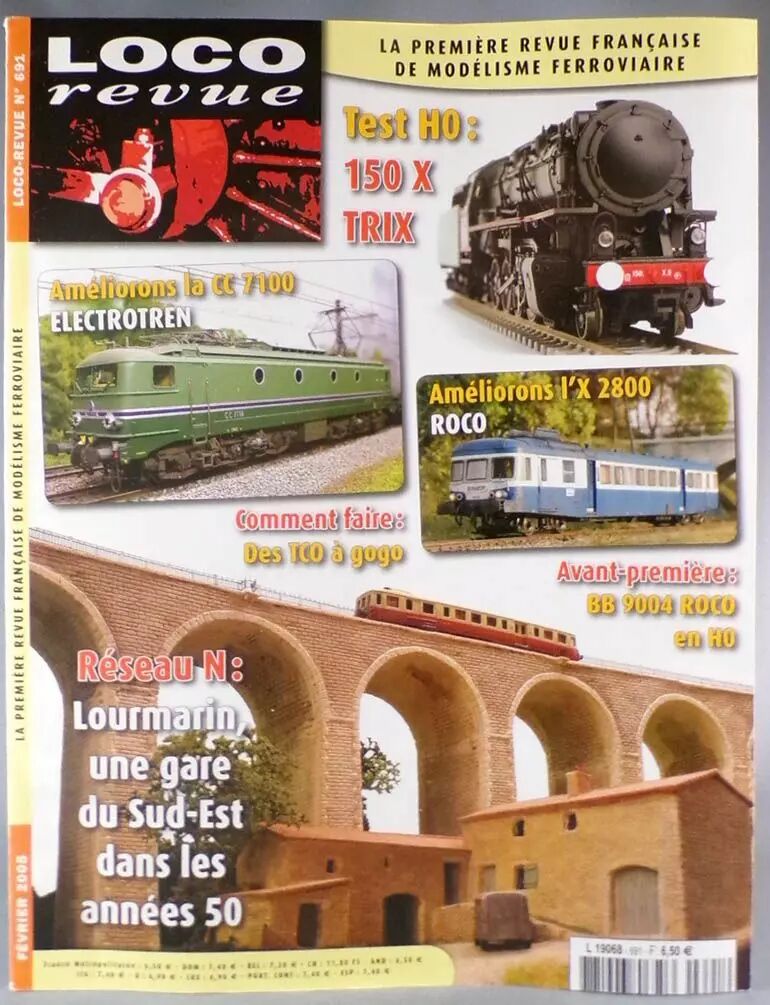 Loco-Revue Full Canvas Case 12 Issues Year 2005 #690 to 701