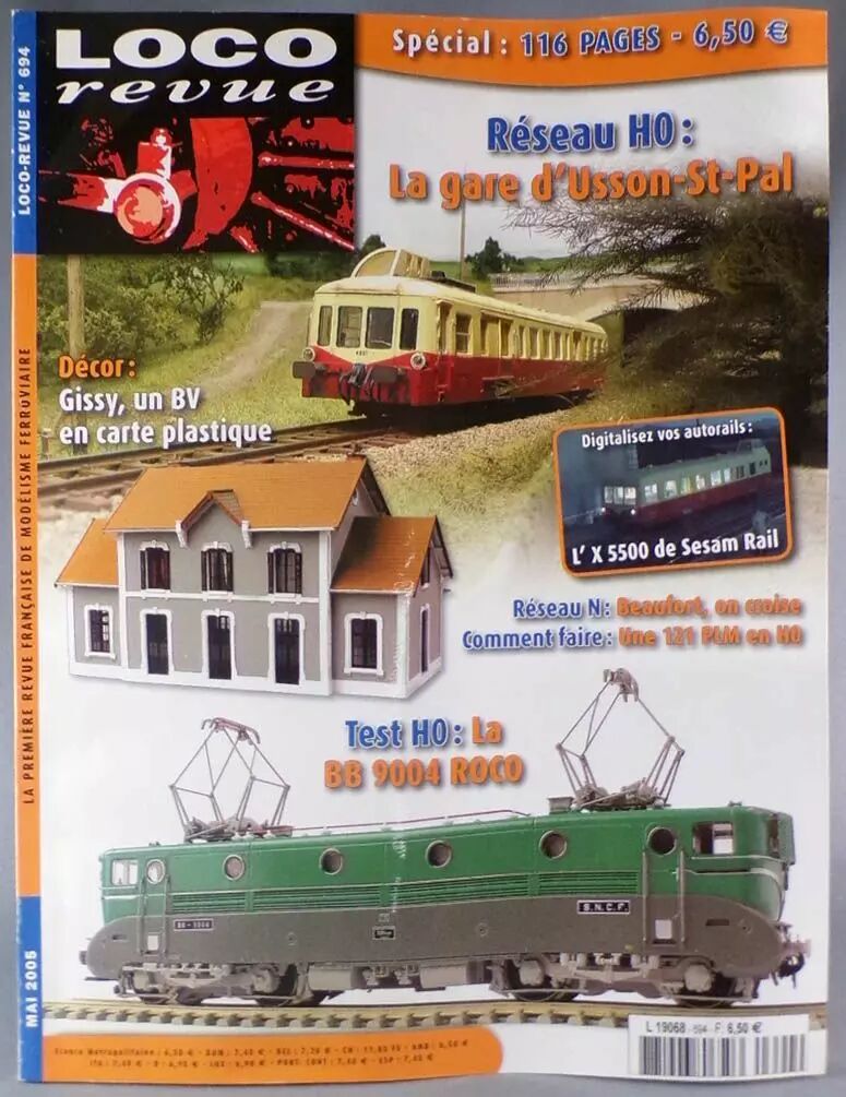 Loco-Revue Full Canvas Case 12 Issues Year 2005 #690 to 701