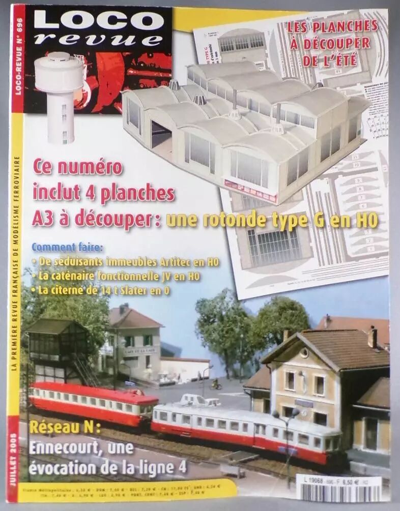 Loco-Revue Full Canvas Case 12 Issues Year 2005 #690 to 701