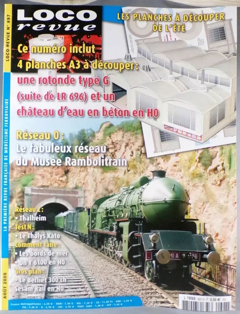 Loco-Revue Full Canvas Case 12 Issues Year 2005 #690 to 701