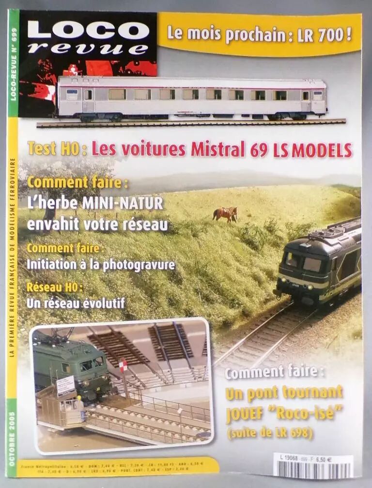 Loco-Revue Full Canvas Case 12 Issues Year 2005 #690 to 701