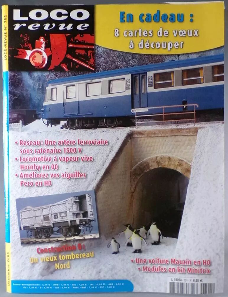 Loco-Revue Full Canvas Case 12 Issues Year 2005 #690 to 701