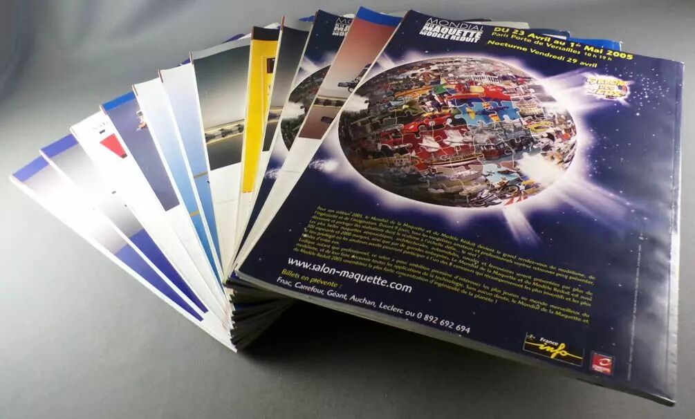 Loco-Revue Full Canvas Case 12 Issues Year 2005 #690 to 701