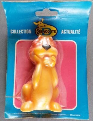 Loeki - Loeki the Lion - Squeeze toy (10cm) by Delacoste - Mint on Card