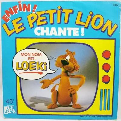 Loeki le Petit Lion - Disque 45Tours - Ades 1985