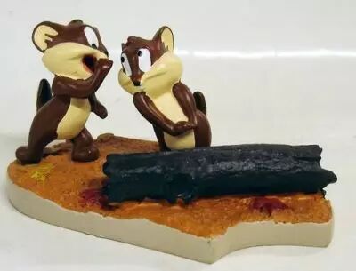 Looney Tunes - Resin Statue Warner Bros. - Goofy Gophers Mac & Tosh