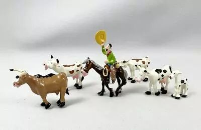 Lucky Luke - Pixi Mini Ref.2467 - Longhorns Herd and Cowboy (Loose ...