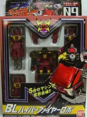Machine Robo Rescue - MRR-09 BL Hyper Fire Robo