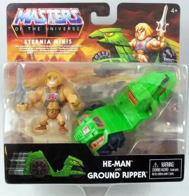 Maitres de l'Univers MOTU Minis - He-Man & Ground Ripper