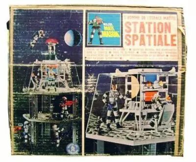 Major Matt Mason - Mattel - Space Station (ref.6308) loose with box