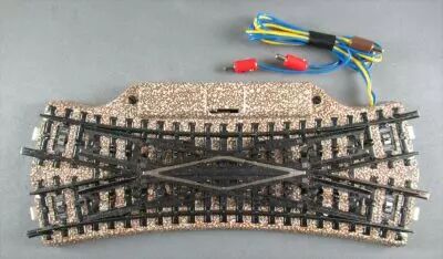 Märklin 5128 Ho M Track Electric Double Points