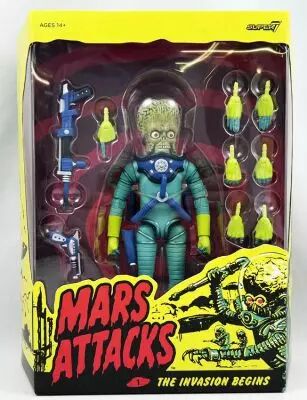 Mars Attacks! - Super7 Ultimate Figure - Martian Soldier (Smashing The ...