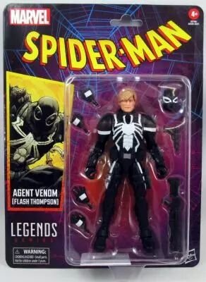 Marvel Legends - Agent Venom Flash Thompson (Spider-Man Retro ...