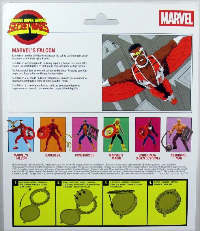 Marvel Legends - Falcon - Serie Hasbro "Secret Wars"