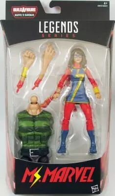 Marvel Legends - Ms. Marvel "Kamala Khan" - Series Hasbro (Sandman)