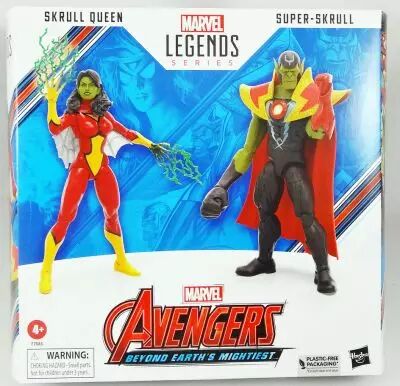 Marvel Legends - Skrull Queen & Super-Skrull (Avengers Beyond Earth's ...