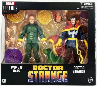 Marvel Legends - Wong, Bats & Doctor Strange - Serie Hasbro