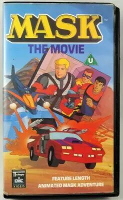 M.A.S.K. - VHS Videotape DIC Tempo Video "MASK The Movie"