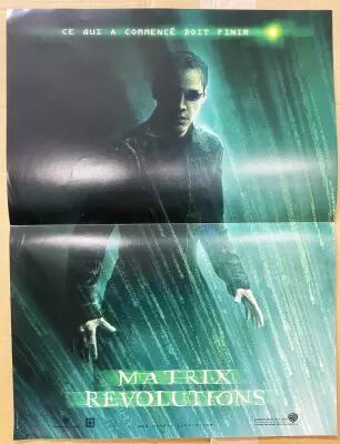 Matrix Revolutions (Keanu Reeves) - Movie Poster 40x60cm - Warner Bros ...