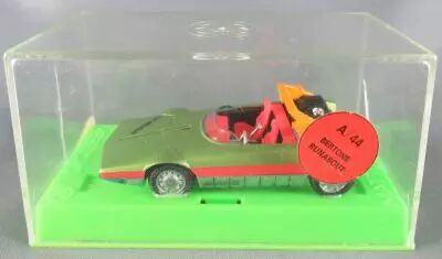 Mebetoys Mattel A44 Gran Toros Bertone Runabout Green Metalized Mint in Box