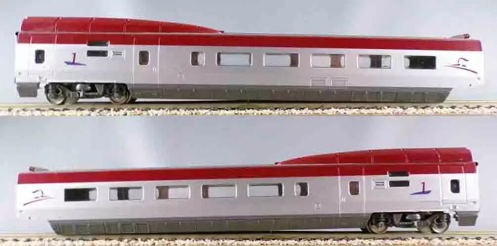 Mehano Ho Sncf Tgv Thalys Set 4300 Train Set N° 4341 4 Elements ...