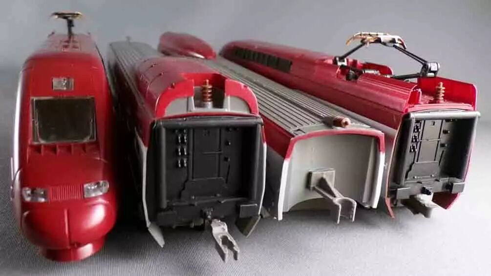 Mehano Ho Sncf Tgv Thalys Set 4300 Train Set N° 4341 4 Elements ...
