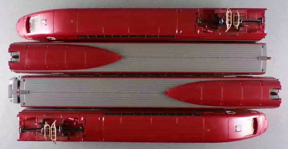 Mehano Ho Sncf Tgv Thalys Set 4300 Train Set N° 4341 4 Elements ...