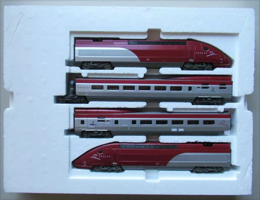 Mehano T675 T678 Ho Sncf 2 Boxes Tgv Thalys PBKA 1 Set 4300 Train set N ...