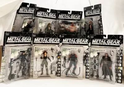 Metal Gear Solid - McFarlane Toys 1999 - Complete series of 8 action ...