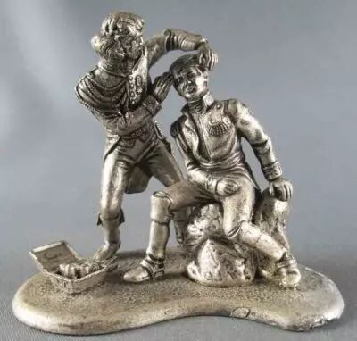 M.H.S.P. - Battle of Waterloo - Footed French Infantry Rifleman (Ref 23)