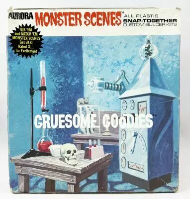 Monster Scenes - Aurora Model-Kit 1971 - The Victim Ref.632.130 (neuve ...